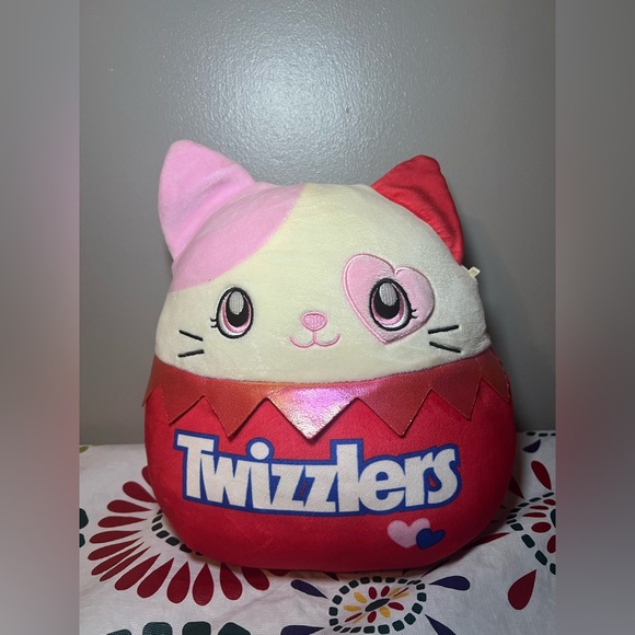 Squishmallows | Toys | Twizzlers Cat Plush Toy | Poshmark